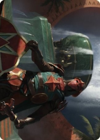 Tomakul Honor Guard Art Card - Art Series: The Brothers' War - Magic ...