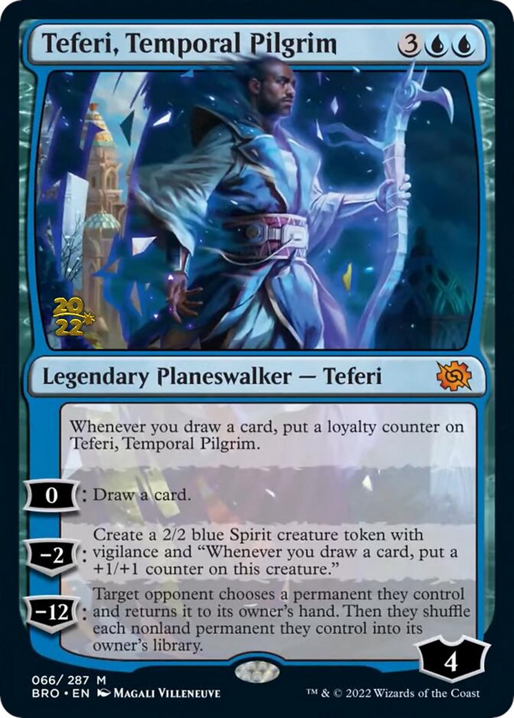 Teferi, Temporal Pilgrim - Prerelease Cards - Magic: The Gathering