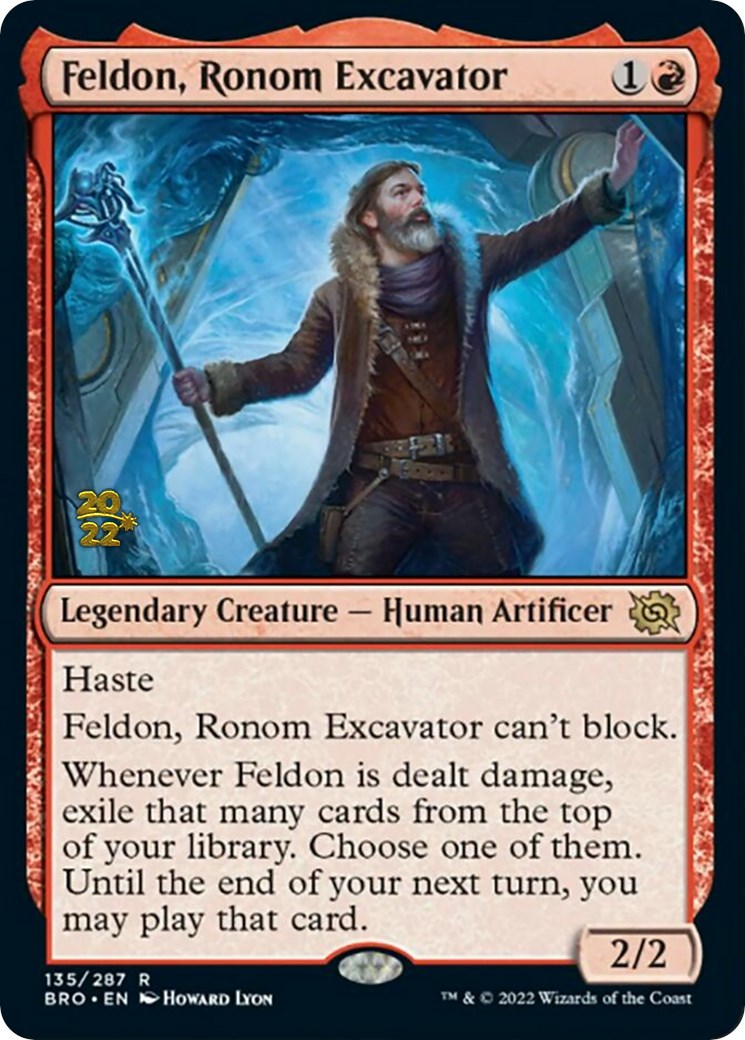 Feldon, Ronom Excavator - Prerelease Cards - Magic: The Gathering