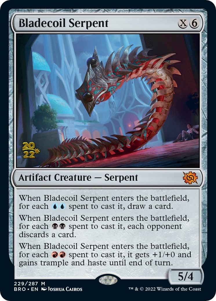 Bladecoil Serpent - Prerelease Cards - Magic: The Gathering