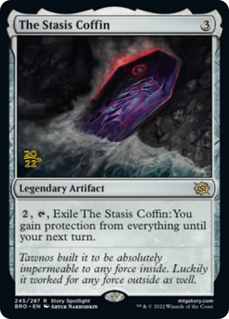 The Stasis Coffin - Prerelease Cards - Magic: The Gathering
