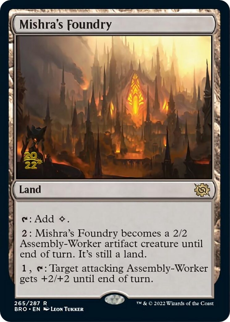 Mishra's Foundry - Prerelease Cards - Magic: The Gathering