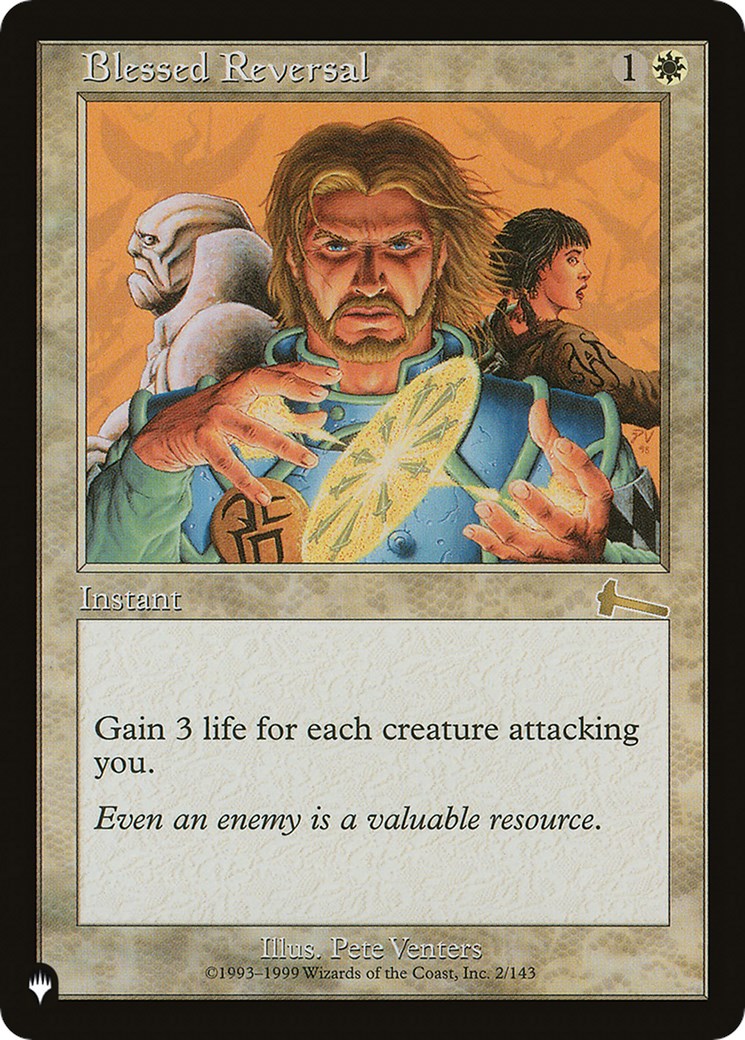 Blessed Reversal - The List Reprints - Magic: The Gathering