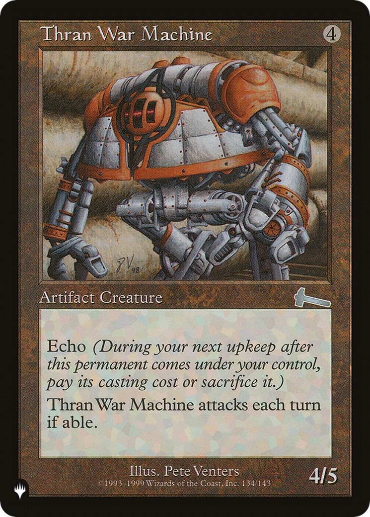 Thran War Machine - The List Reprints - Magic: The Gathering