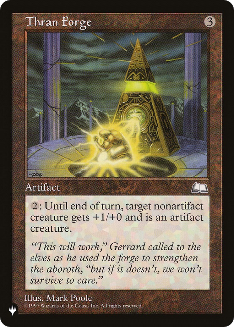 Thran Forge - The List Reprints - Magic: The Gathering