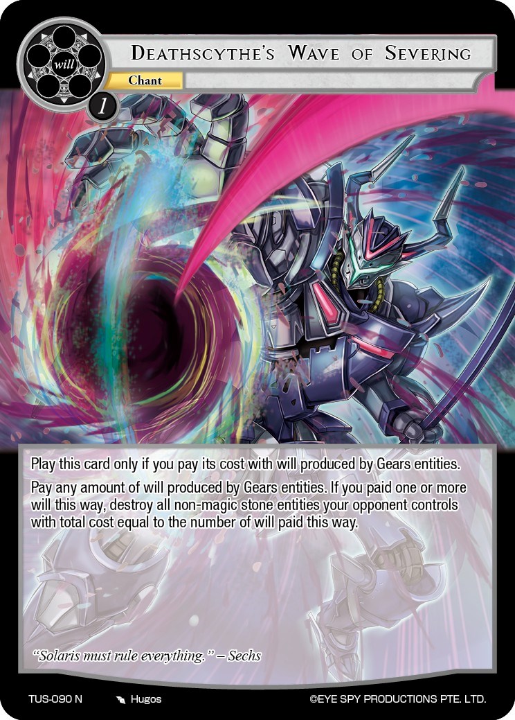 Deathscythe's Wave of Severing - The Underworld of Secrets - Force of Will