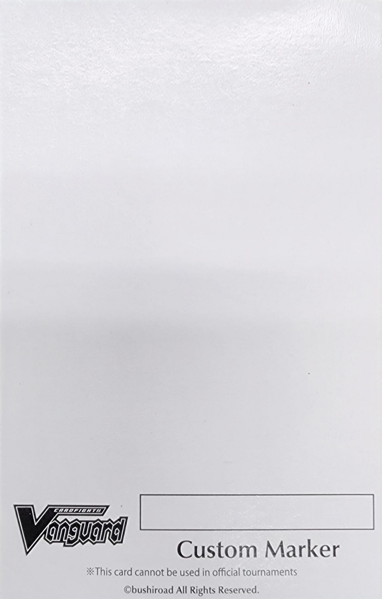 Custom Marker - Promo Cards - Cardfight Vanguard