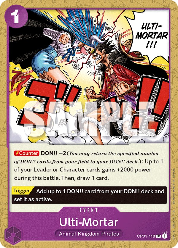 Ulti-Mortar - Romance Dawn - One Piece Card Game