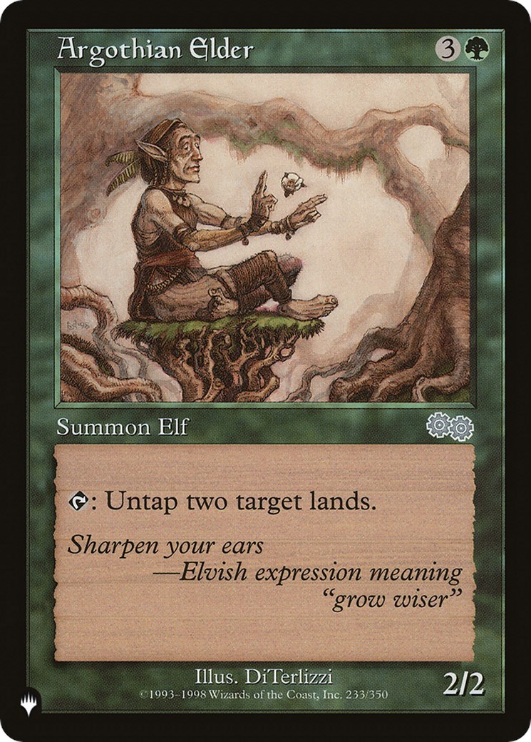 Argothian Elder - The List Reprints - Magic: The Gathering