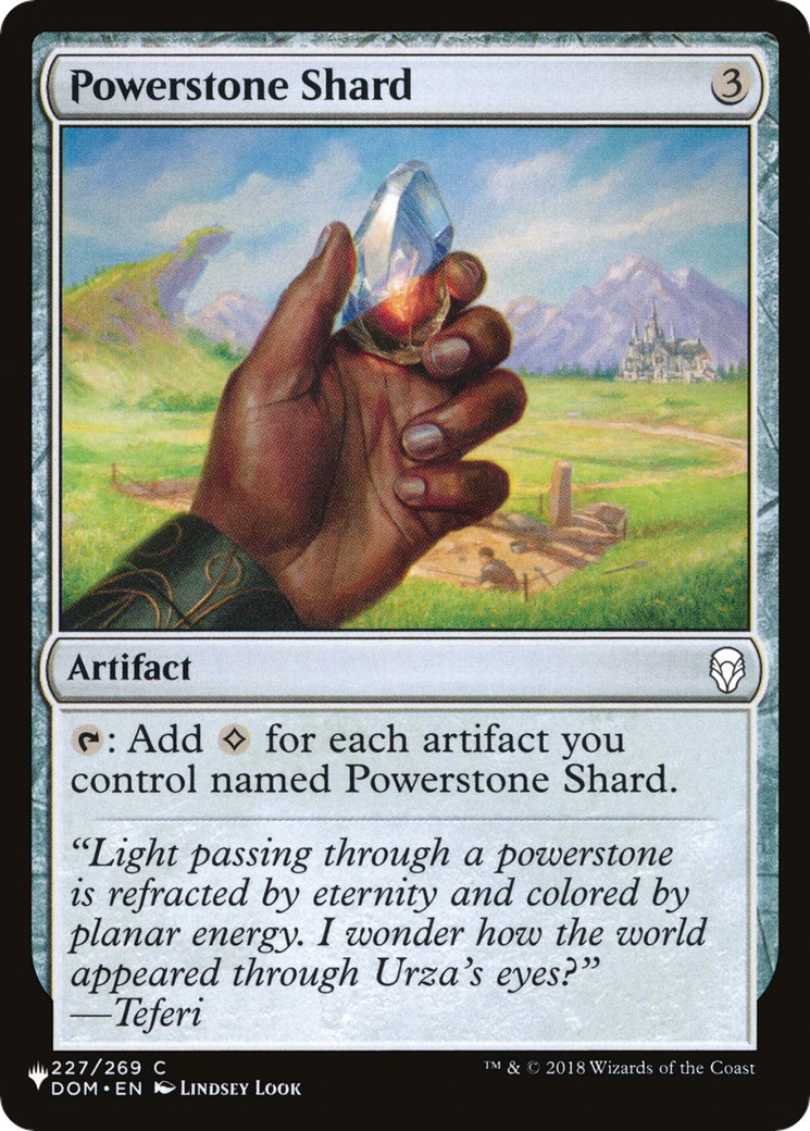 Powerstone Shard - The List Reprints - Magic: The Gathering
