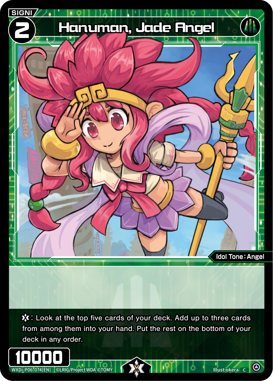 Hanuman, Jade Angel - Welcome Back Diva -selector- - WIXOSS