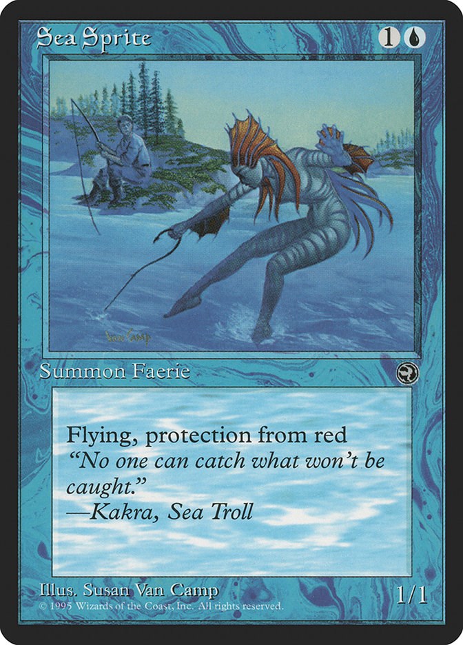 Sea Sprite - Homelands - Magic: The Gathering