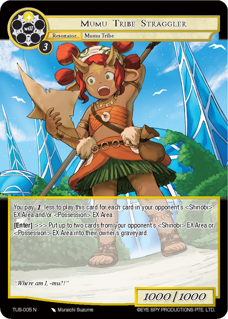 Mumu Tribe Straggler - The Underworld of Secrets - Force of Will