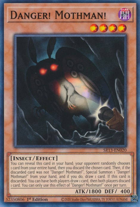 Danger! Mothman! - Structure Deck: Dark World - YuGiOh