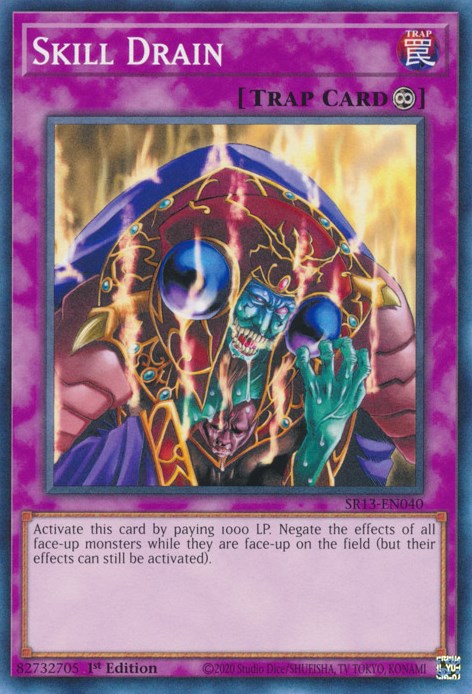 Skill Drain - Structure Deck: Dark World - YuGiOh