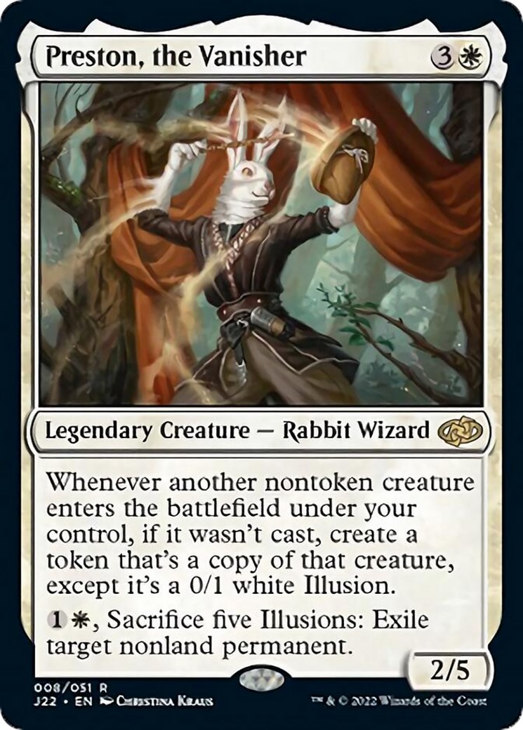 Preston, the Vanisher - Jumpstart 2022 - Magic: The Gathering