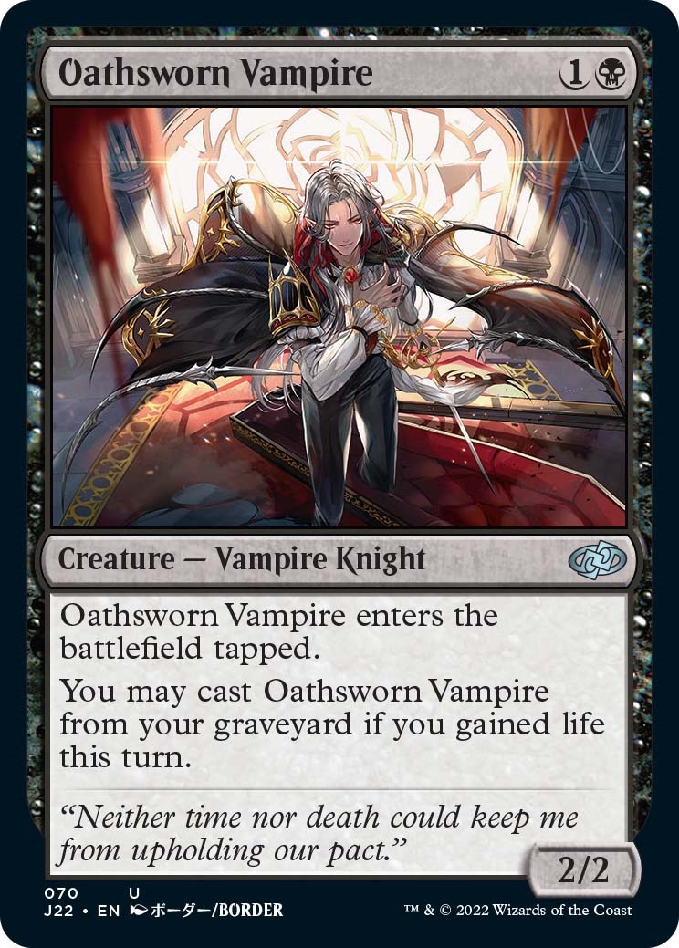 Oathsworn Vampire - Jumpstart 2022 - Magic: The Gathering