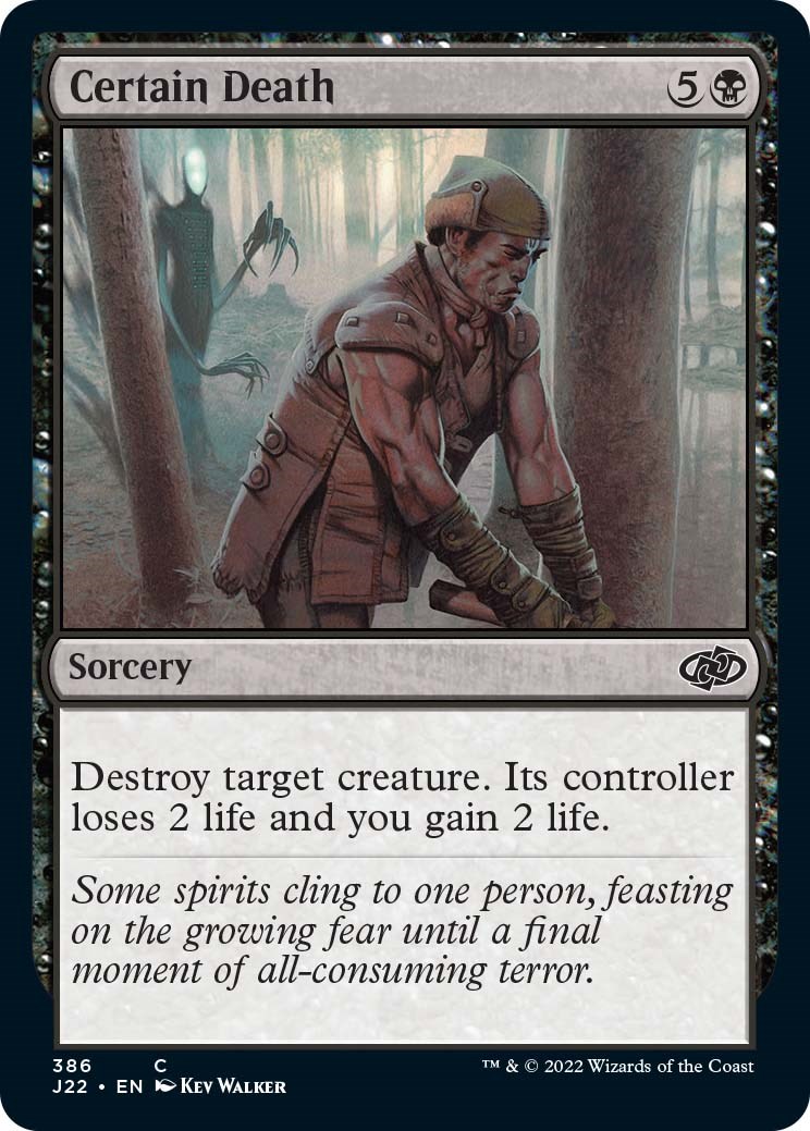 Certain Death - Jumpstart 2022 - Magic: The Gathering