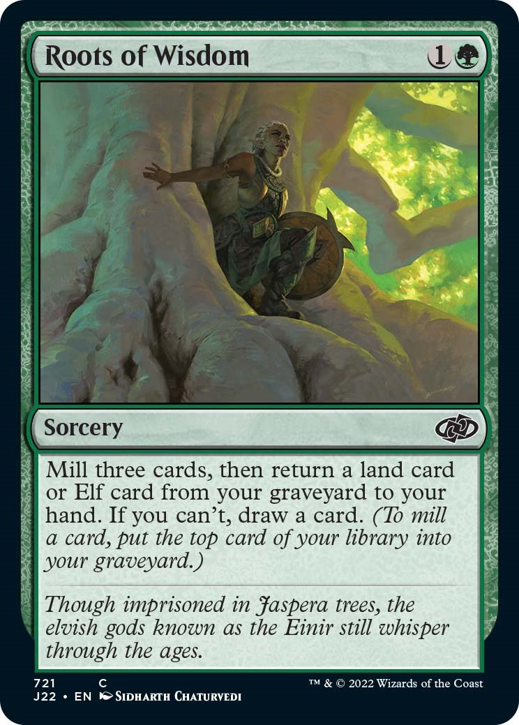 Roots of Wisdom - Jumpstart 2022 - Magic: The Gathering
