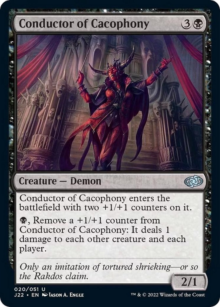 Conductor of Cacophony - Jumpstart 2022 - Magic: The Gathering