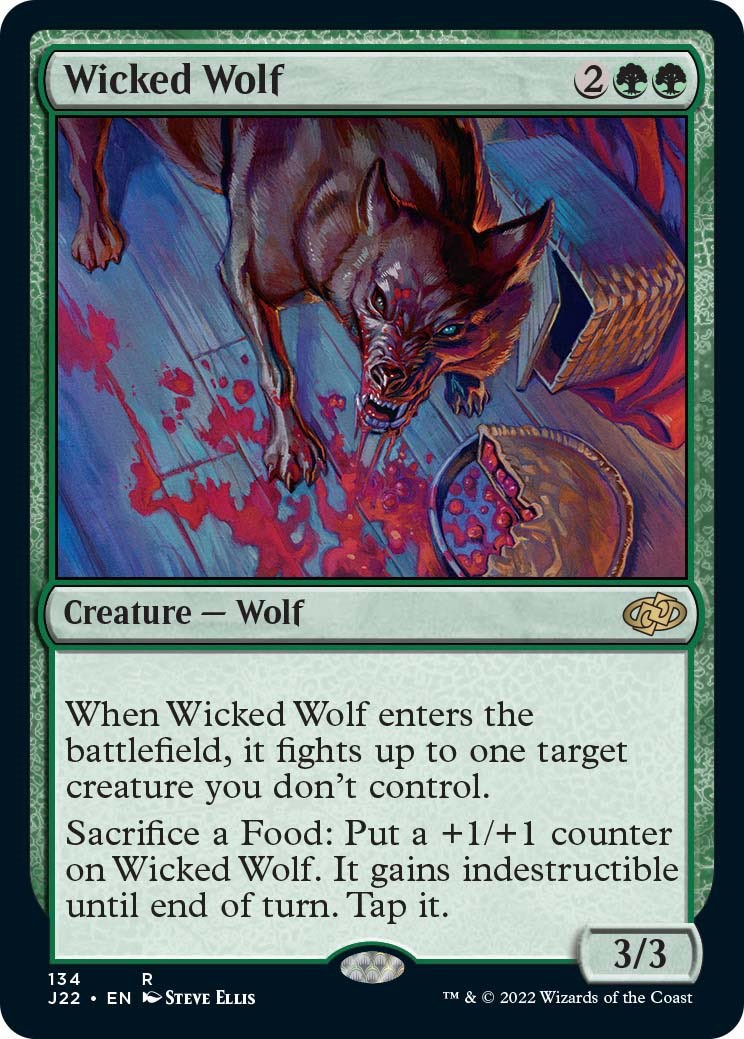 Wicked Wolf - Jumpstart 2022 - Magic: The Gathering