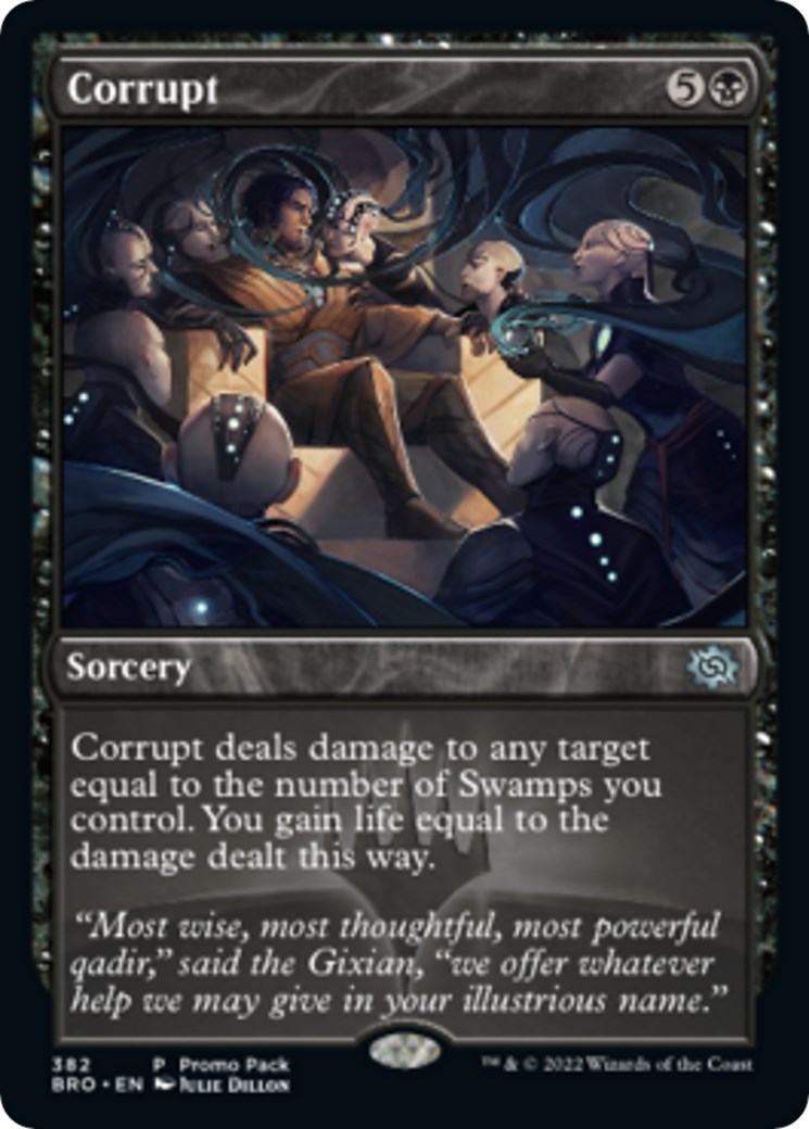 Corrupt - Promo Pack: The Brothers' War - Magic: The Gathering
