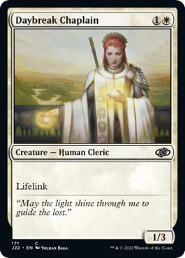 Daybreak Chaplain - Jumpstart 2022 - Magic: The Gathering