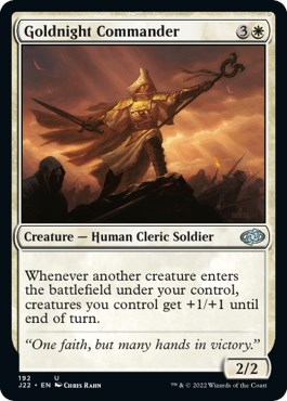 Goldnight Commander - Jumpstart 2022 - Magic: The Gathering