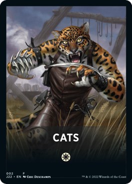 Cats Theme Card - Jumpstart 2022 - Magic: The Gathering