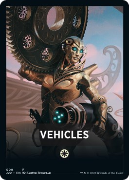 Vehicles Theme Card - Jumpstart 2022 - Magic: The Gathering