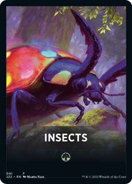 Insects Theme Card - Jumpstart 2022 - Magic: The Gathering