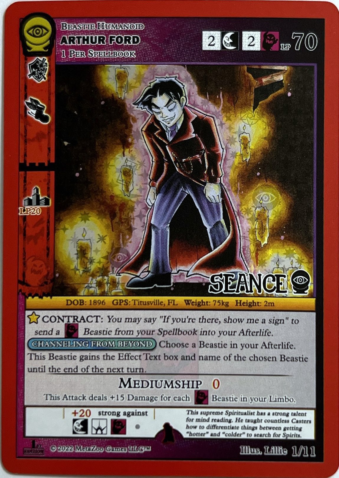 Arthur Ford - Seance: First Edition Release Event Deck - MetaZoo