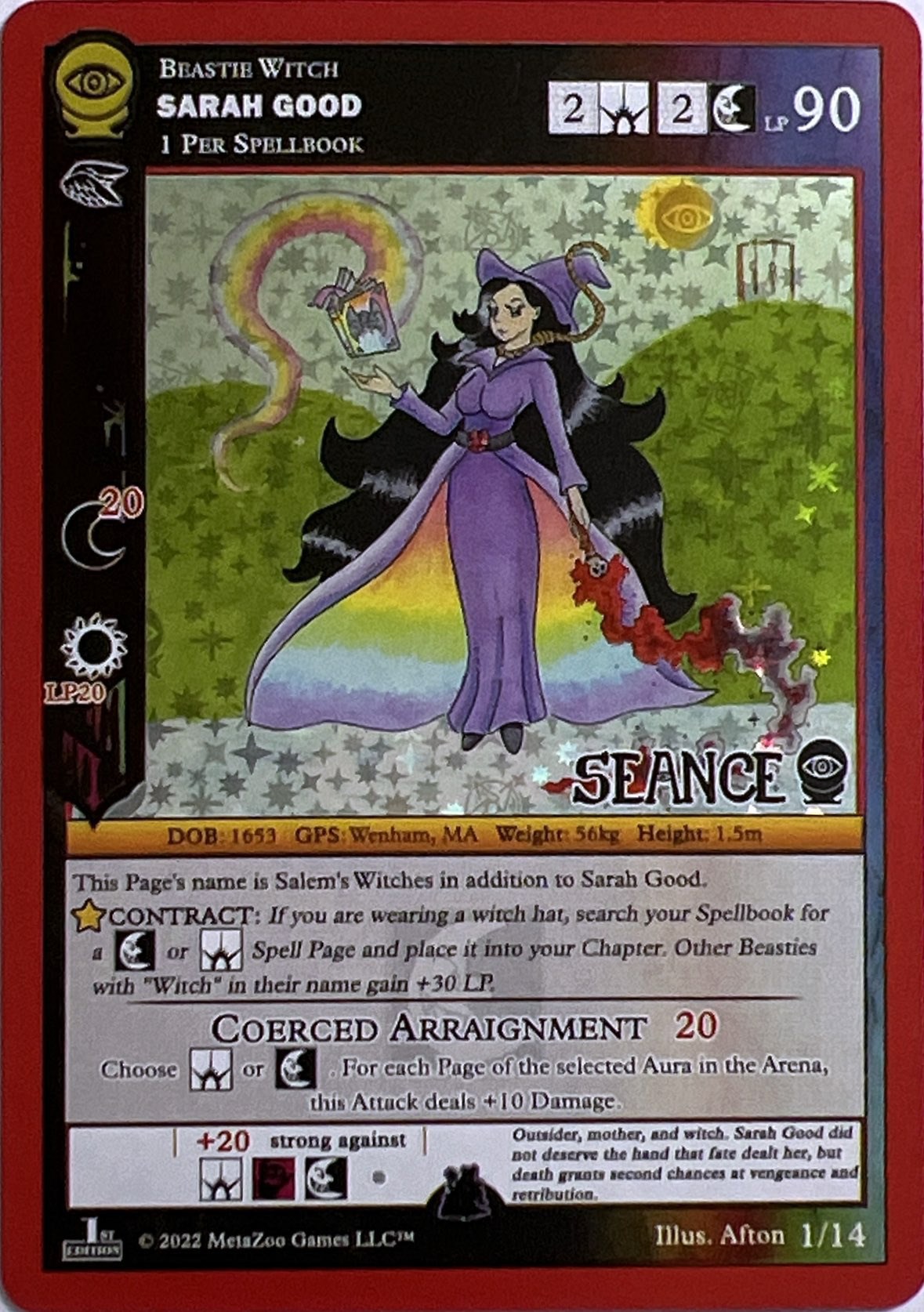 Sarah Good - Seance: First Edition Release Event Deck - MetaZoo