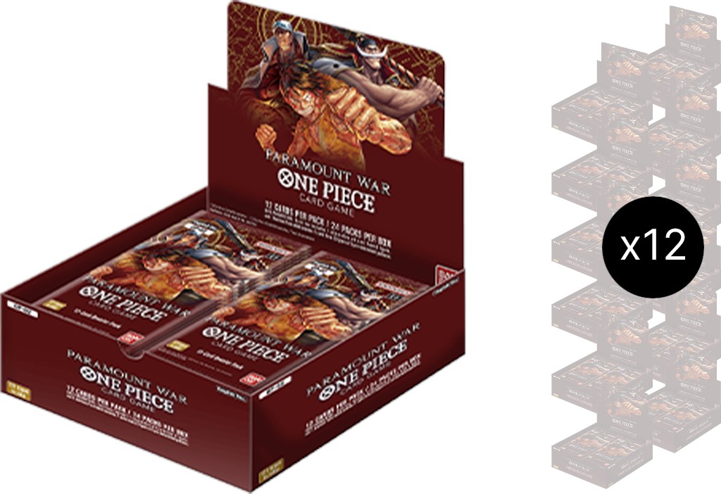 Paramount War - Booster Box Case - Paramount War - One Piece Card Game