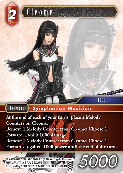 Cleome - Resurgence of Power - Final Fantasy TCG