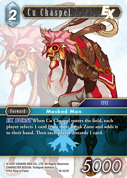Cu Chaspel EX - Resurgence of Power - Final Fantasy TCG
