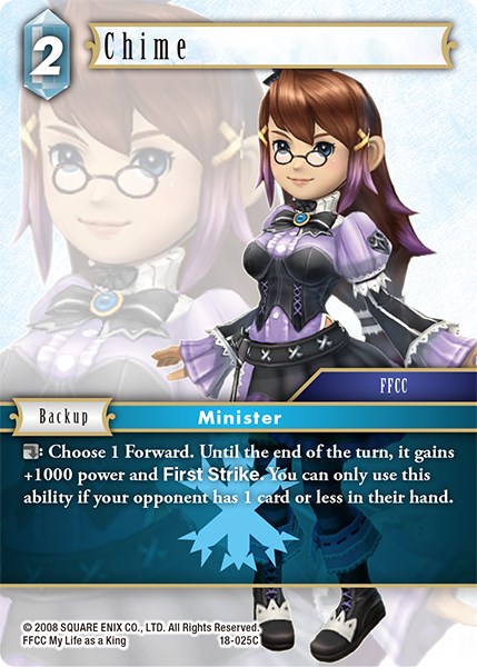 Chime - Resurgence of Power - Final Fantasy TCG