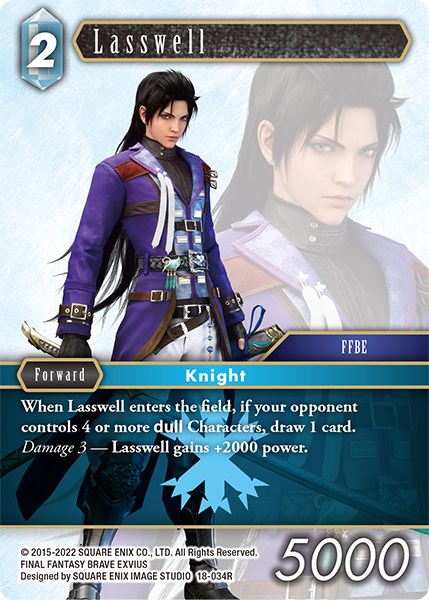 Lasswell - Resurgence of Power - Final Fantasy TCG