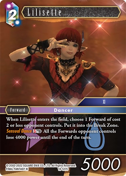 Lilisette - Resurgence of Power - Final Fantasy TCG