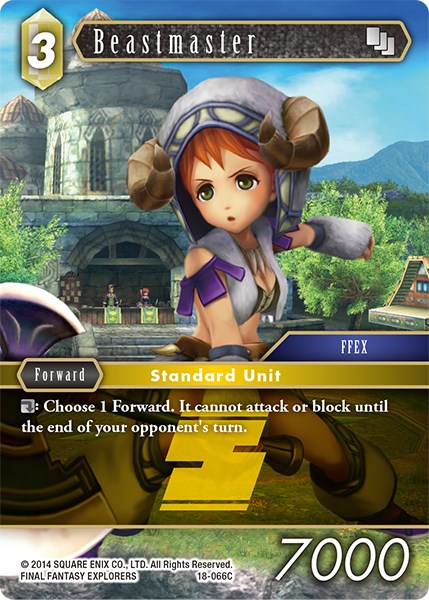 Beastmaster - Resurgence of Power - Final Fantasy TCG
