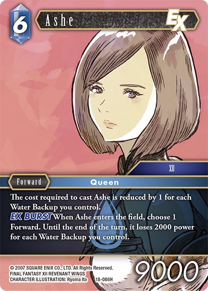 Ashe EX - Resurgence of Power - Final Fantasy TCG