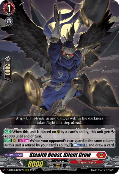 Stealth Beast, Silent Crow - Raging Flames Against Emerald Storm ...