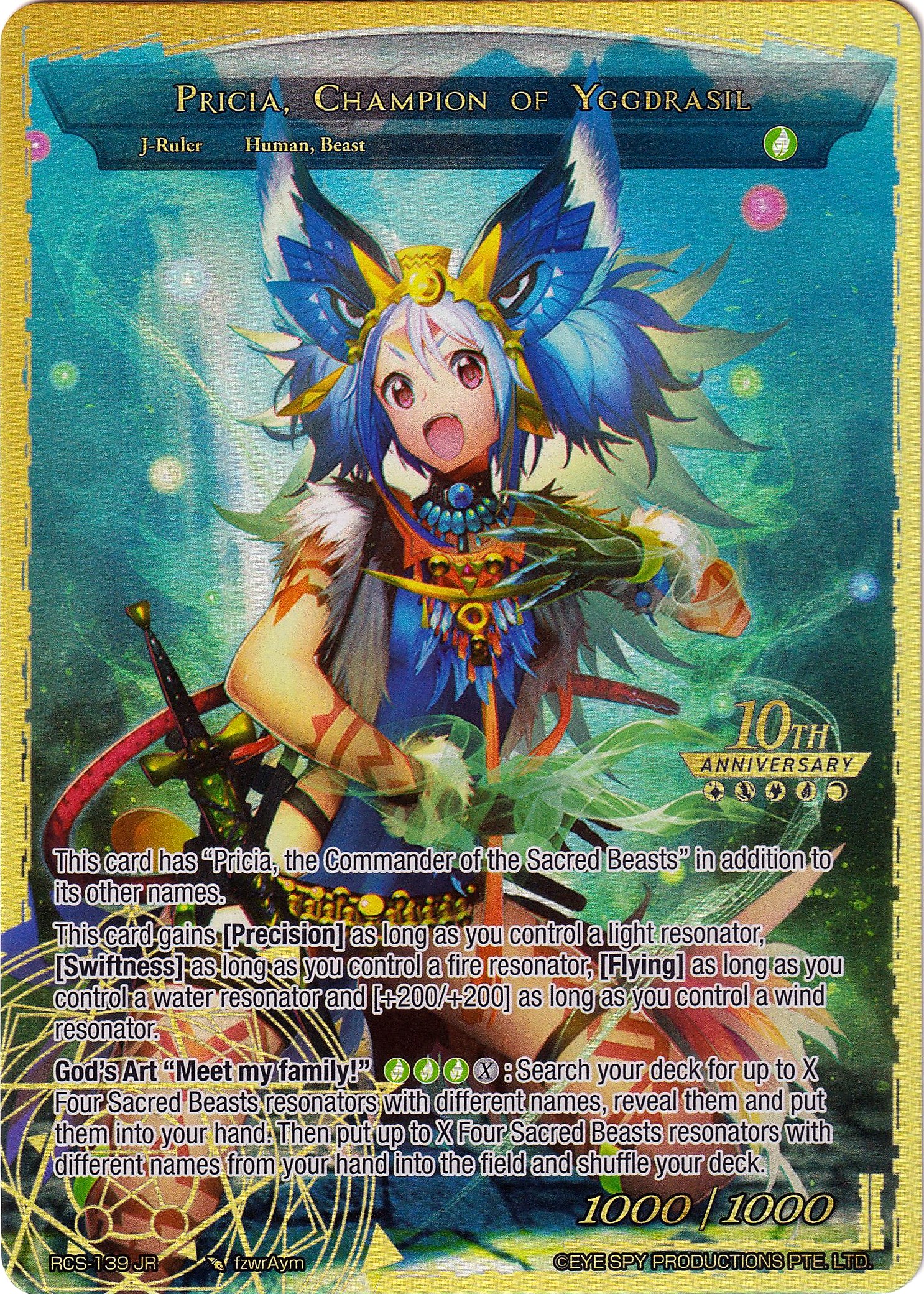 Pricia, Friend to the Animals // Pricia, Champion of Yggdrasil - 10th ...