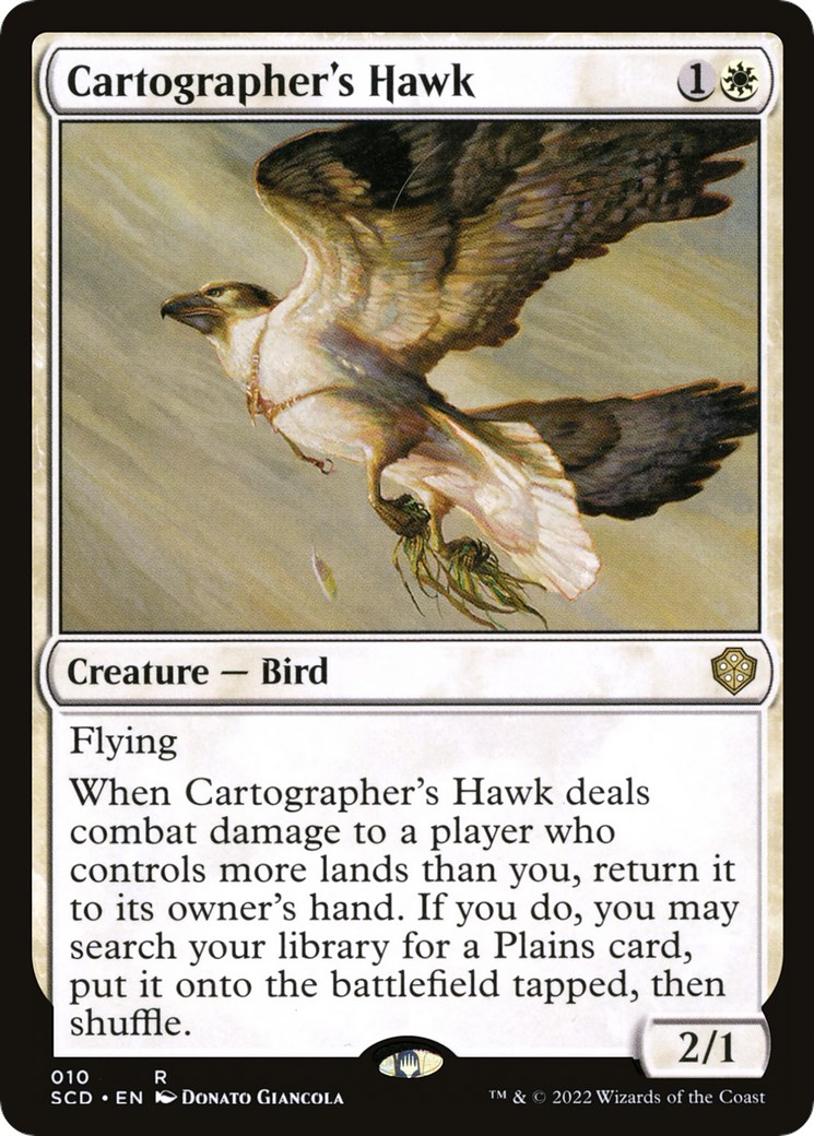Cartographer's Hawk - Starter Commander Decks - Magic: The Gathering