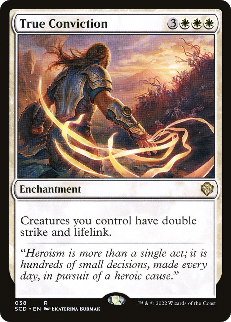 True Conviction - Starter Commander Decks - Magic: The Gathering