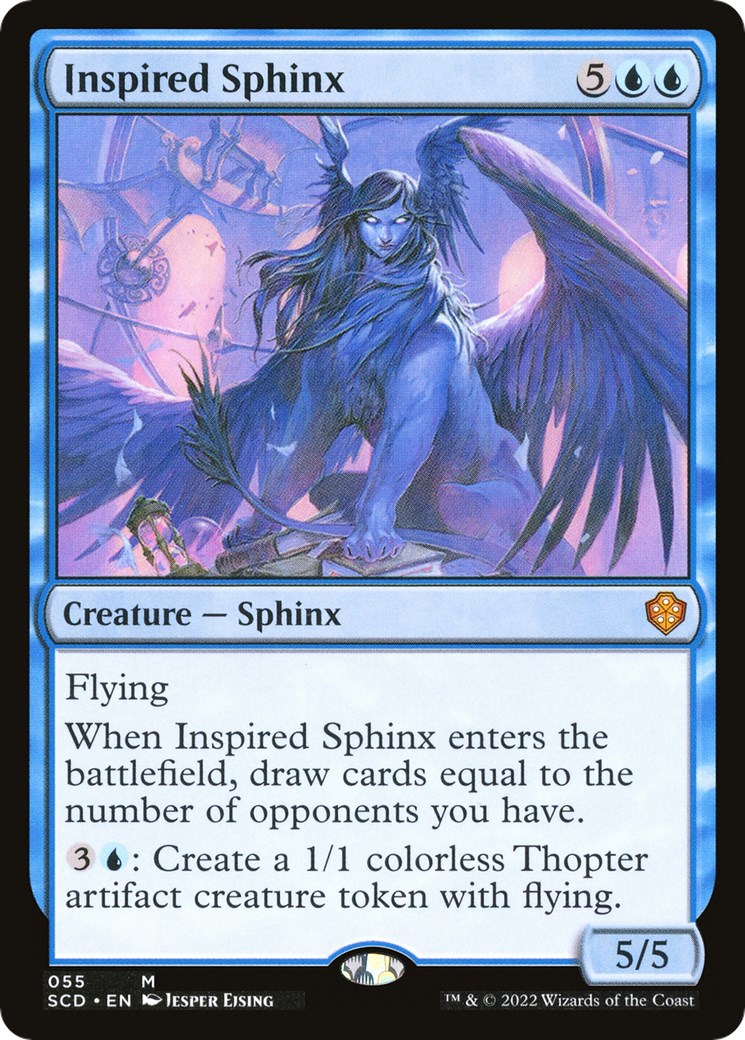 Inspired Sphinx - Starter Commander Decks - Magic: The Gathering
