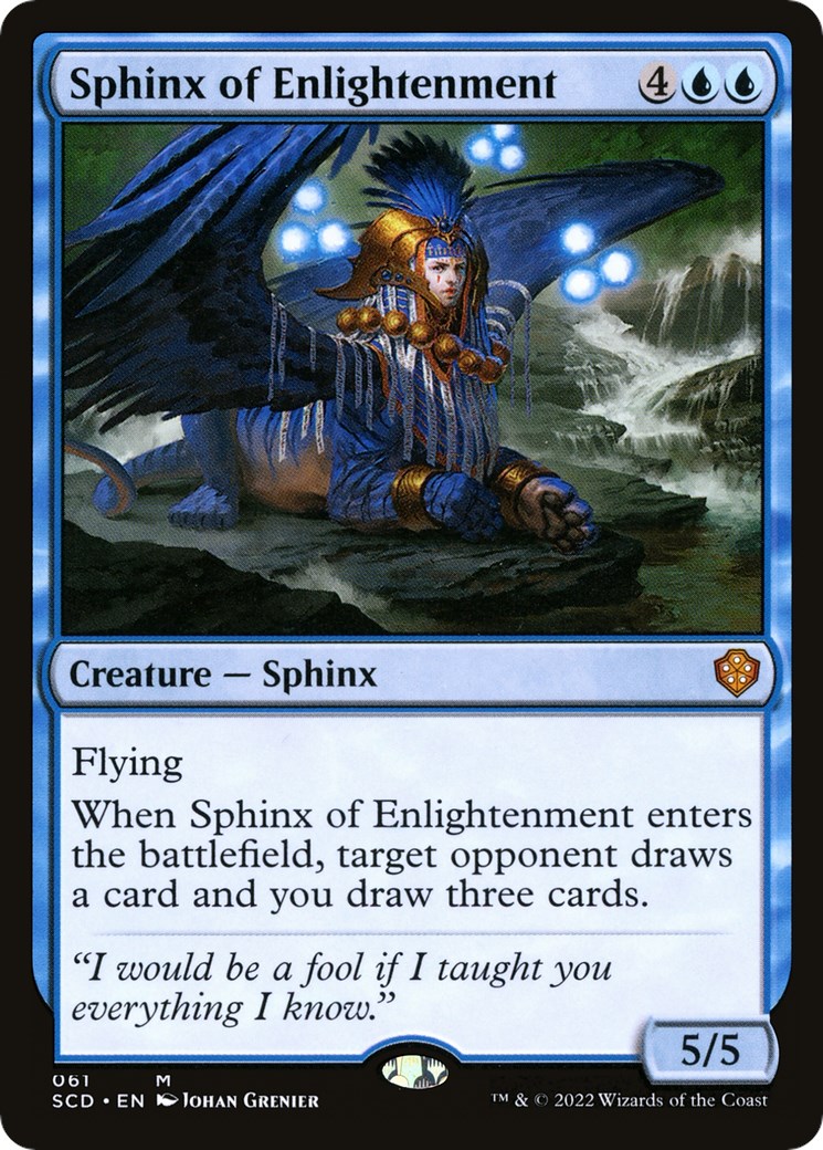 Sphinx of Enlightenment - Starter Commander Decks - Magic: The Gathering