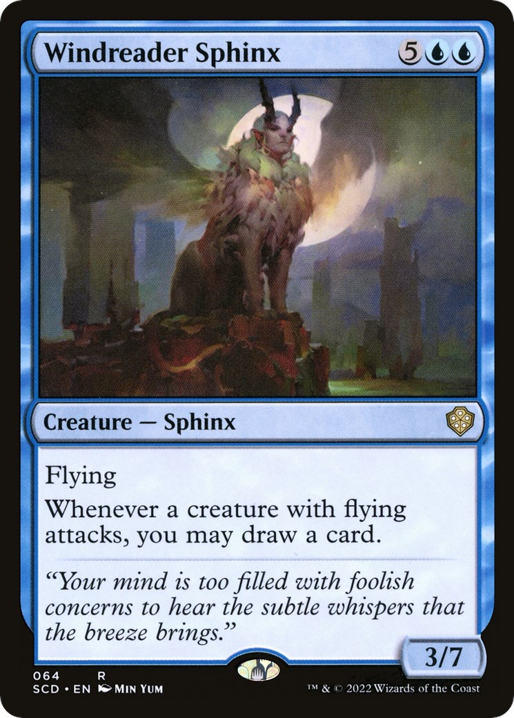 Windreader Sphinx - Starter Commander Decks - Magic: The Gathering