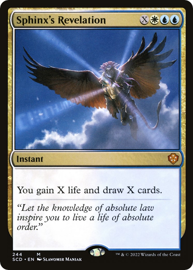 Sphinx's Revelation - Starter Commander Decks - Magic: The Gathering