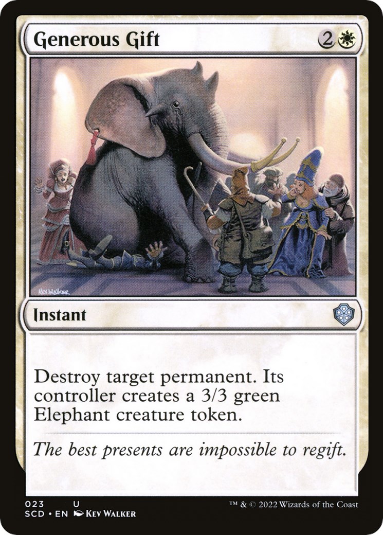 Generous Gift - Starter Commander Decks - Magic: The Gathering